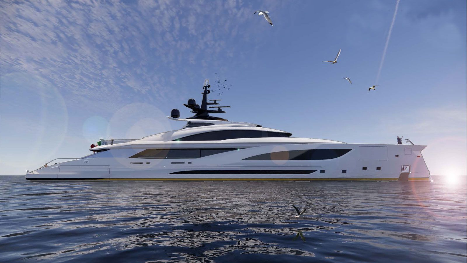 First unit in 66m Sportiva superyacht series enters outfitting